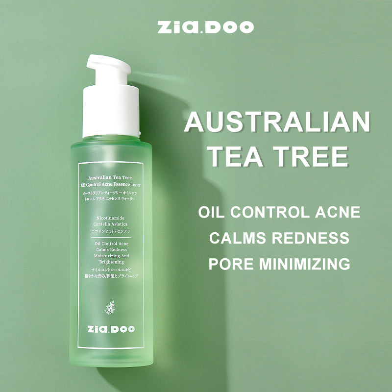 ZIA.DOO AUSTRALIAN TEA TREE OIL CONTROL ACNE ESSENCE TONER 100ml | ziadoo