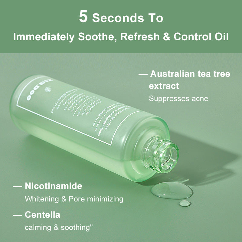 ZIA.DOO AUSTRALIAN TEA TREE OIL CONTROL ACNE ESSENCE TONER 100ml | ziadoo